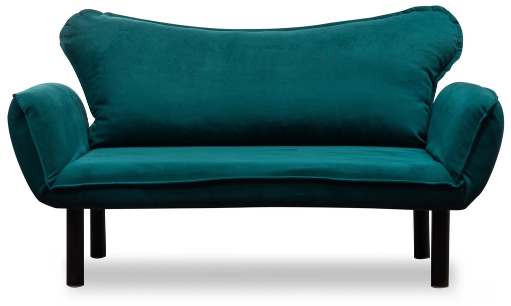 Atelier del Sofa 2-místná pohovka Chatto - Petrol Blue, Modrá