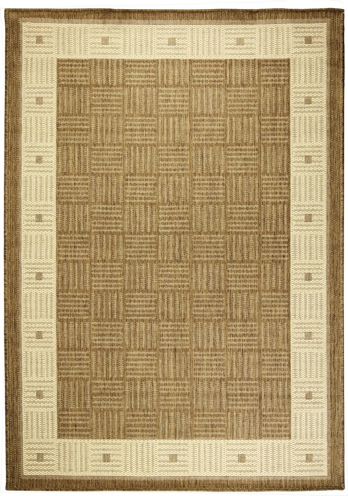 Kusový koberec Sisalo / DAWN 879 / J84N (634N) – na von aj na doma, 66x120, béžová, chodba / predsieň, Oriental Weavers