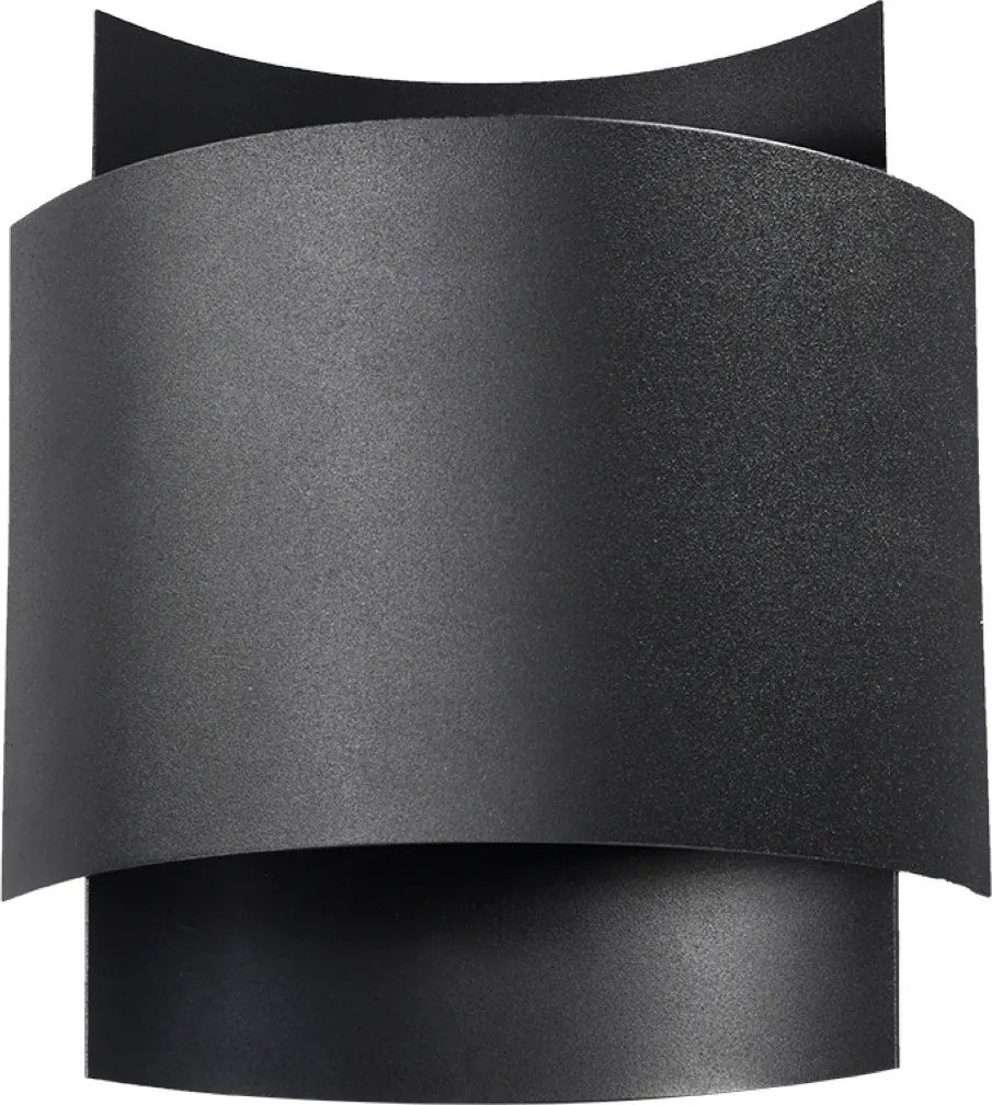 Sollux Lighting Nástěnné svítidlo IMPACT černé