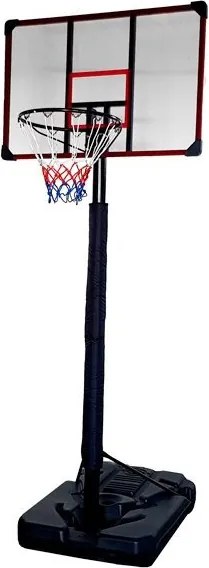 LEAN Sport Mobilní basketbalový koš s nastavitelným stojanem 200-305 cm