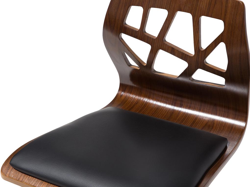Moderní barová židle s geometrickým vzorem PETERSBURG Beliani