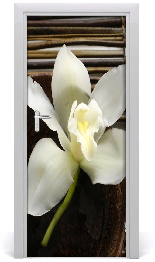 Fototapeta na dveře Orchidej 75x205 cm