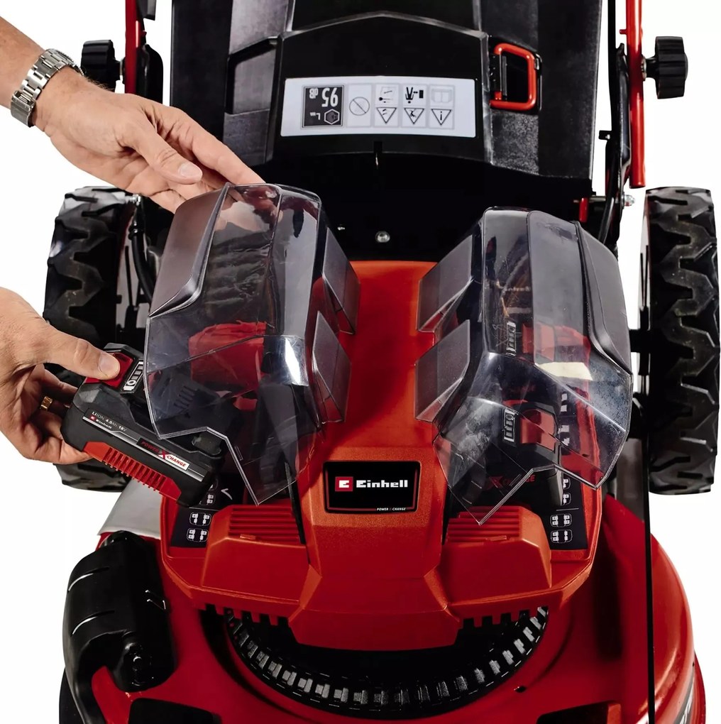 Aku sekačka na trávu GP-CM 36/47 S HW Li (4x4,0Ah) Einhell 3413200