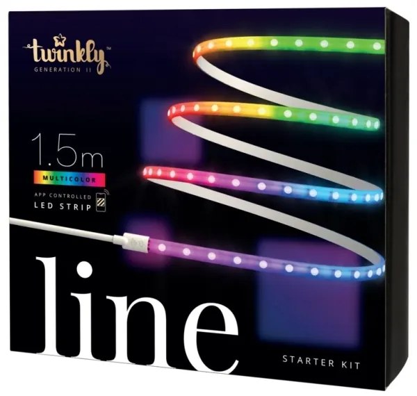 Twinkly TWL100STW-WEU - LED RGB Stmívatelný pásek LINE 100xLED 1,5 m Wi-Fi