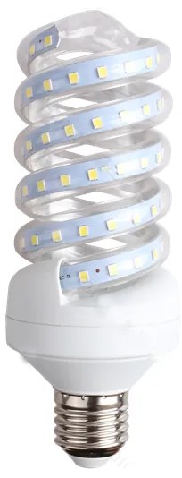 BERGE LED žárovka spirála - E27 - 15W - 1350Lm - studená bílá