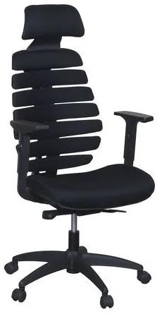 No brand  Kancelářská židle Jane, látka, černá
