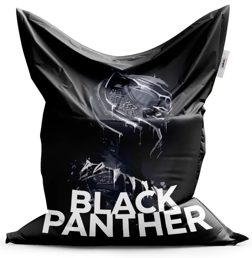 Sablio Sedací vak BLACK PANTHER Scrape - 200x140 cm