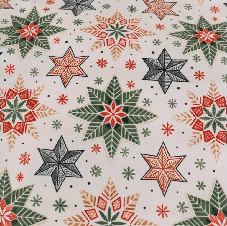 Povlečení z mikrovlákna CHRISTMAS STAR barevné Rozměr povlečení: 70 x 90 cm | 140 x 200 cm