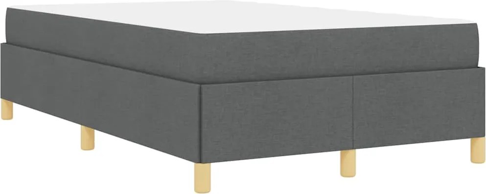 Rám postele Tmavě šedá 120 x 190 cm textil 3398921