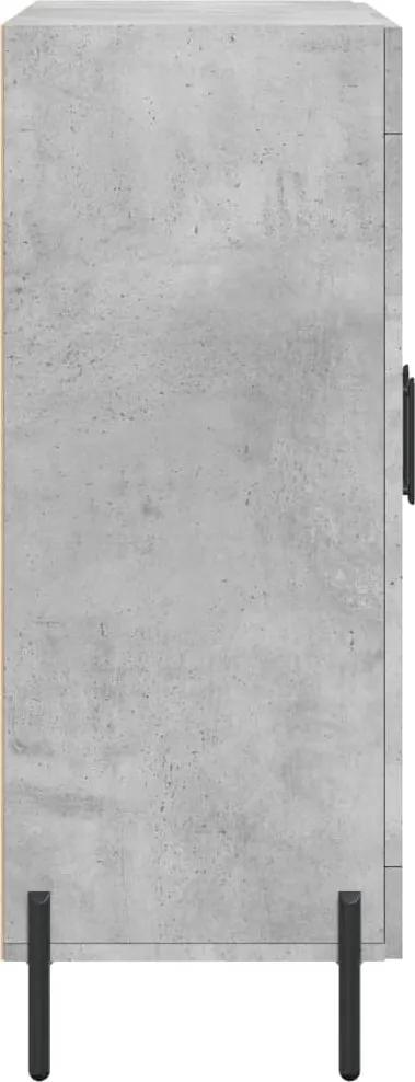 vidaXL Příborník 69,5 x 34 x 90 cm kompozitní dřevo [830208] Barva: bílá s vysokým leskem