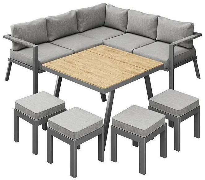 Zumm Garden Furniture® Sestava zahradního nábytku GRADO II antracit