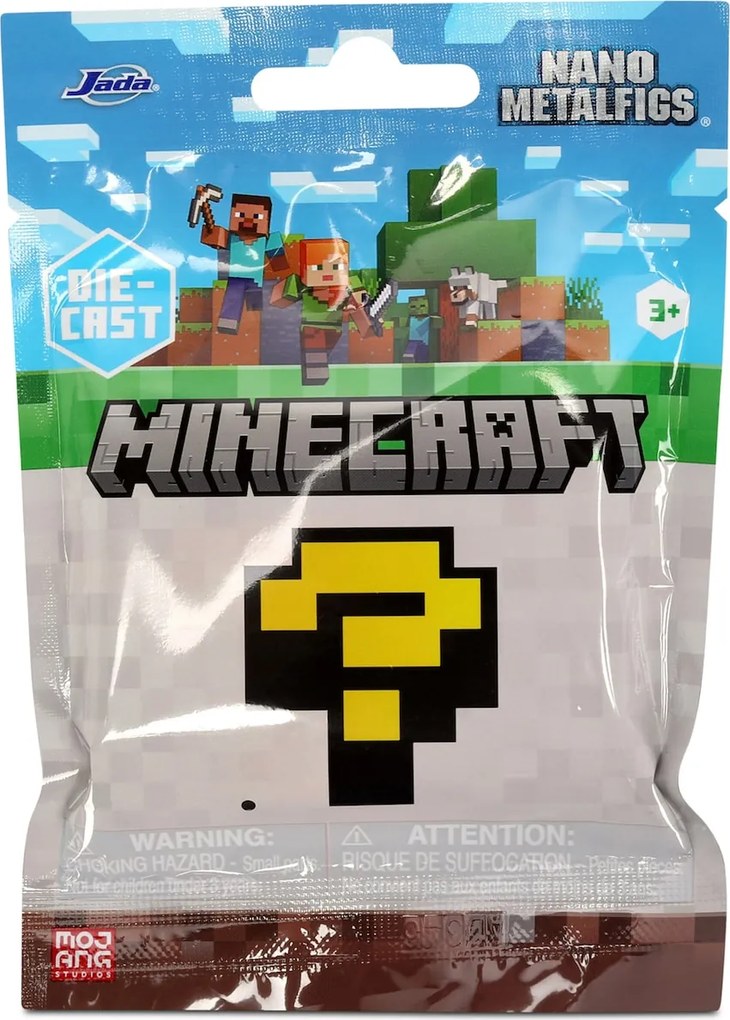 Sinsay - Kovová figurka s překvapením Jada Minecraft - vícebarevná