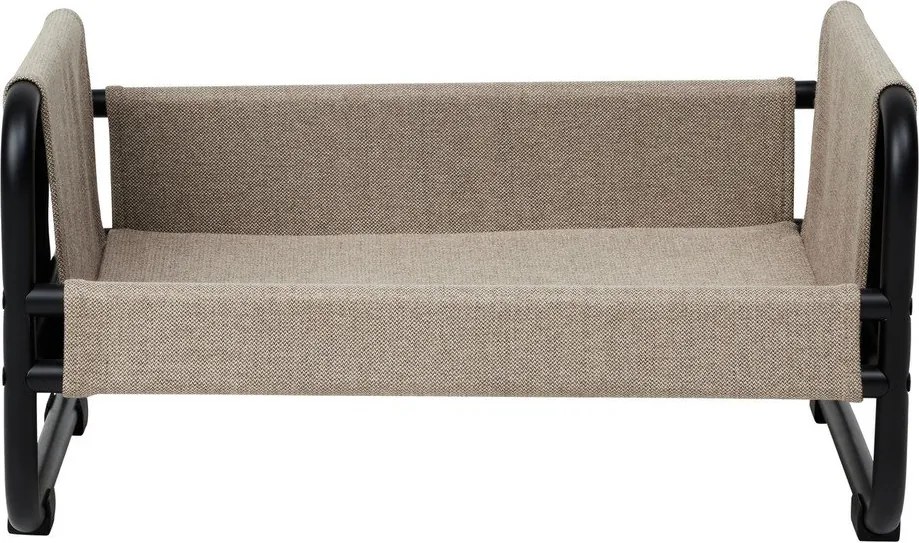 Černý/béžový pelíšek pro psa z oceli 52x40 cm Milo – OYOY Living Design