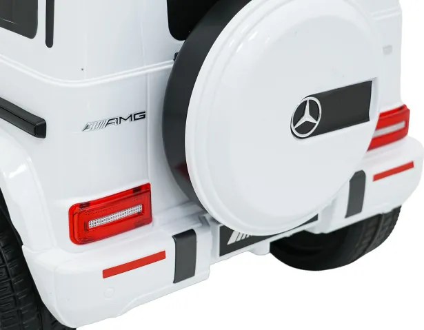 Elektrické autíčko Mercedes G63 AMG LIFT bílé