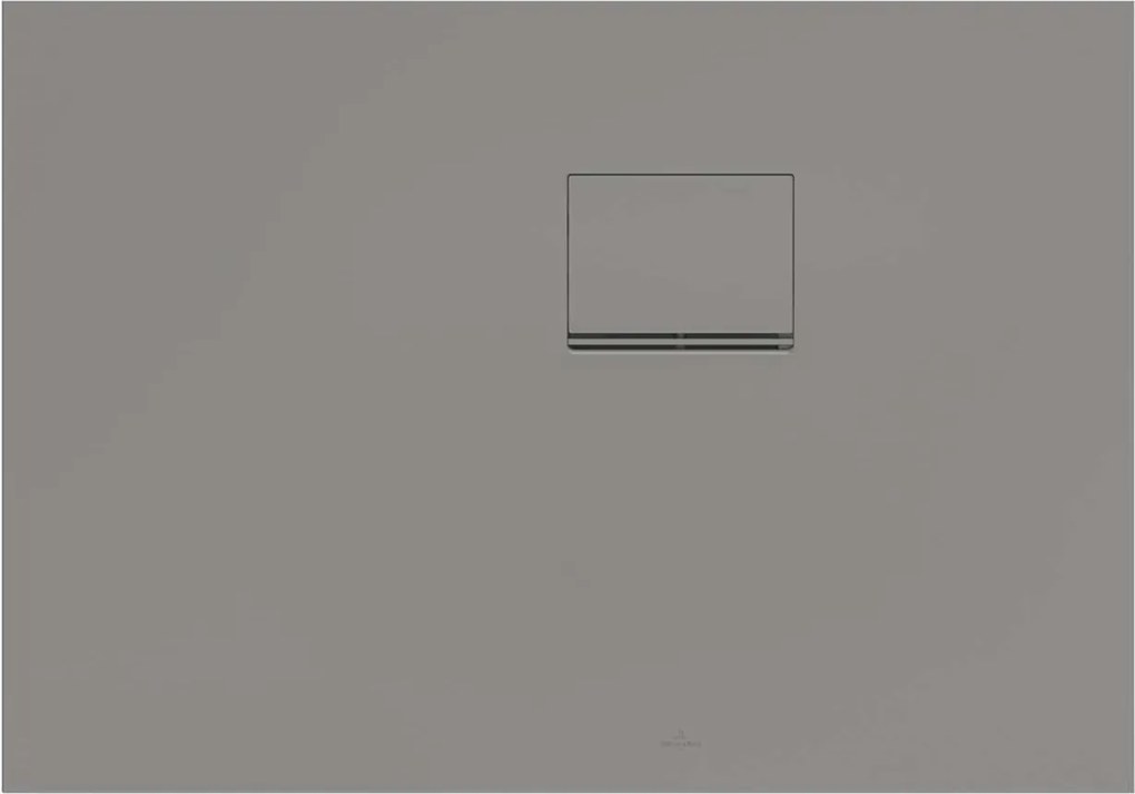 Villeroy & Boch Squaro Infinity - Sprchová vanička, 100x70 cm, šedá UDQ1070SQI2RV-3S