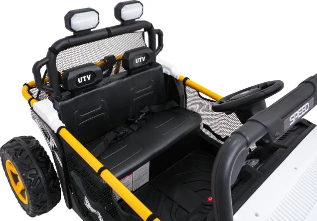 Elektrické autíčko Buggy UTV SPEED bílé