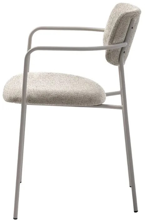 Designová jídelní židle Quirinus bílá