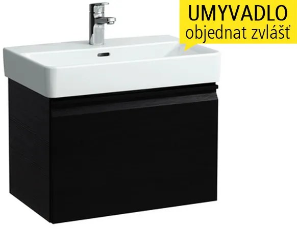 Laufen Pro S skříňka s 1 zásuvkou pod umyvadlo 60 x 38 cm wenge, Laufen