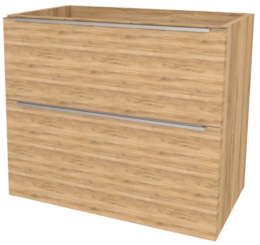 Mereo Mereo, Mailo, koupelnová skříňka 81 cm, chrom madlo, Multidecor, CN591SOPP2