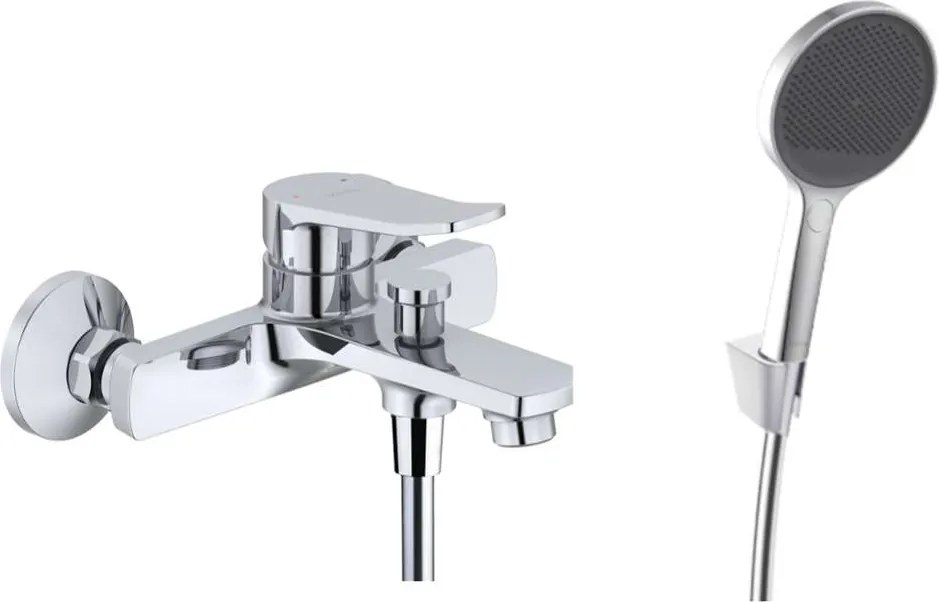 kielle Nefia - Vanová baterie s příslušenstvím EcoSpare, chrom 10327SN90