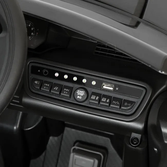 Elektrické autíčko LAND ROVER DISCOVERY černé