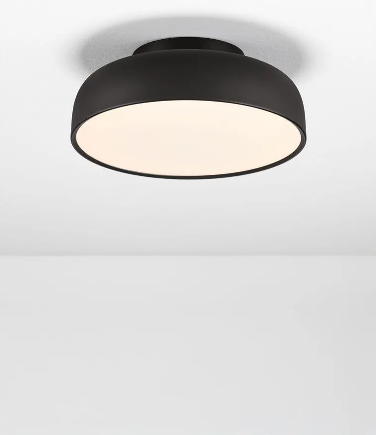 Matně černé hliníkové LED stmívatelné stropní svítidlo Noelia – Nova Luce