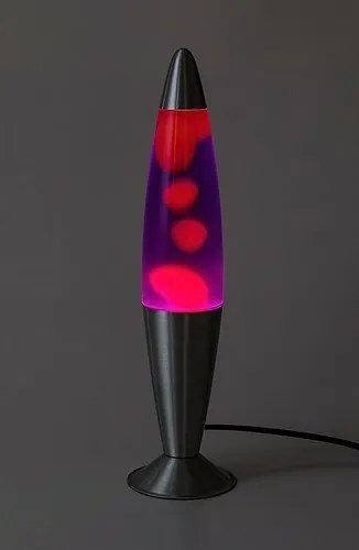 Rabalux 76106 dekorativní lávová stolní LED lampa Lollipop3, fialová