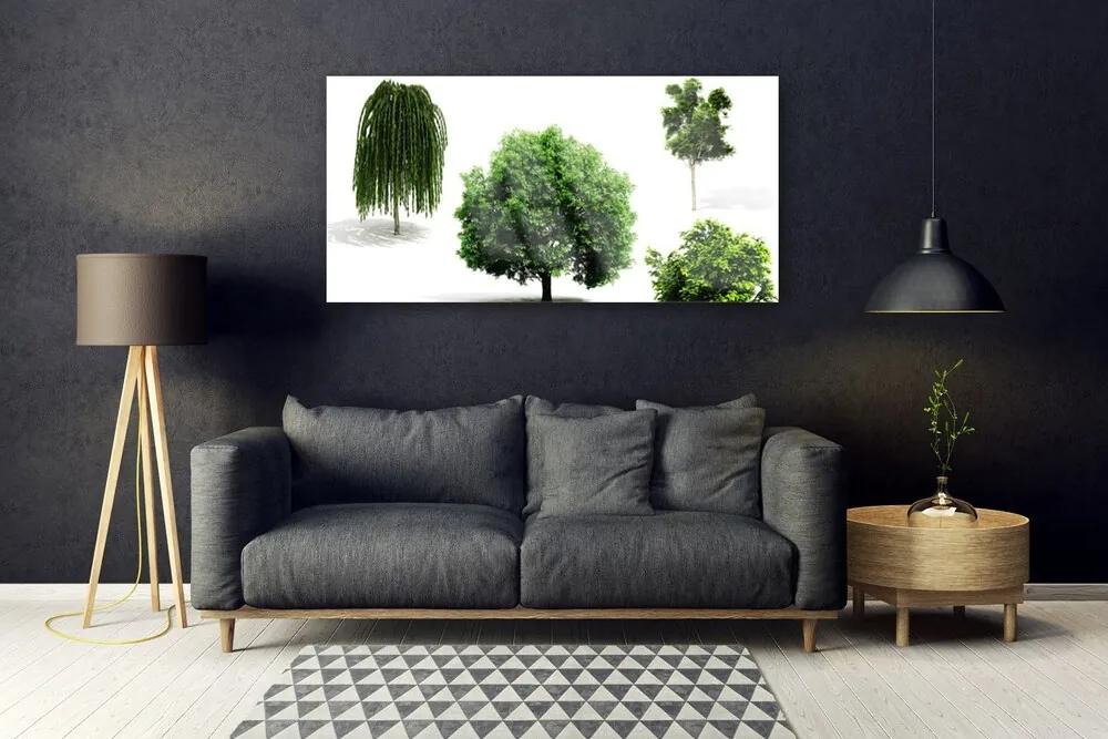 Plexisklo-obraz Stromy Příroda 120x60 cm