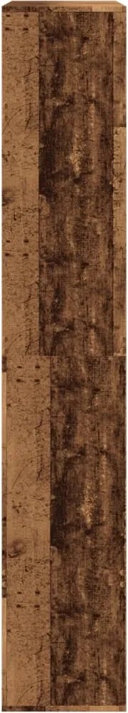 Dělicí stěna old wood 100 x 33 x 187,5 cm kompozitní dřevo 3309544