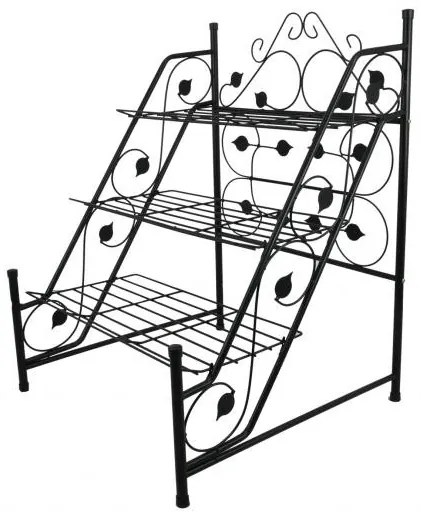 Květinový stojan s 3 policami