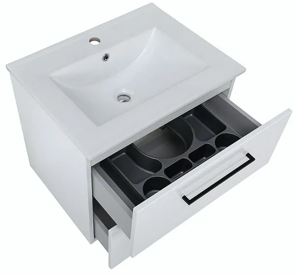 BPS-koupelny Koupelnová skříňka s keramickým umyvadlem Step W 60