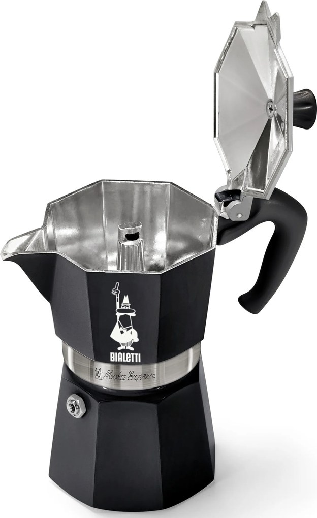 Bialetti Moka Express, 190 ml, černá