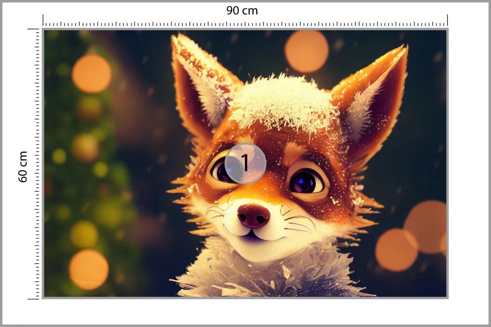 Fototapeta Little Fox Hladký vinyl 254x184