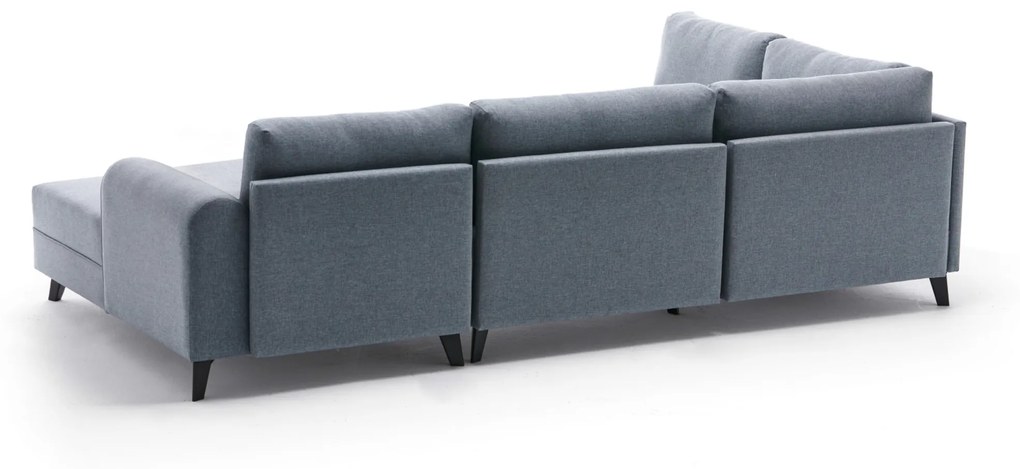 Atelier del Sofa Rohová sedací souprava Belen - Blue, Modrá