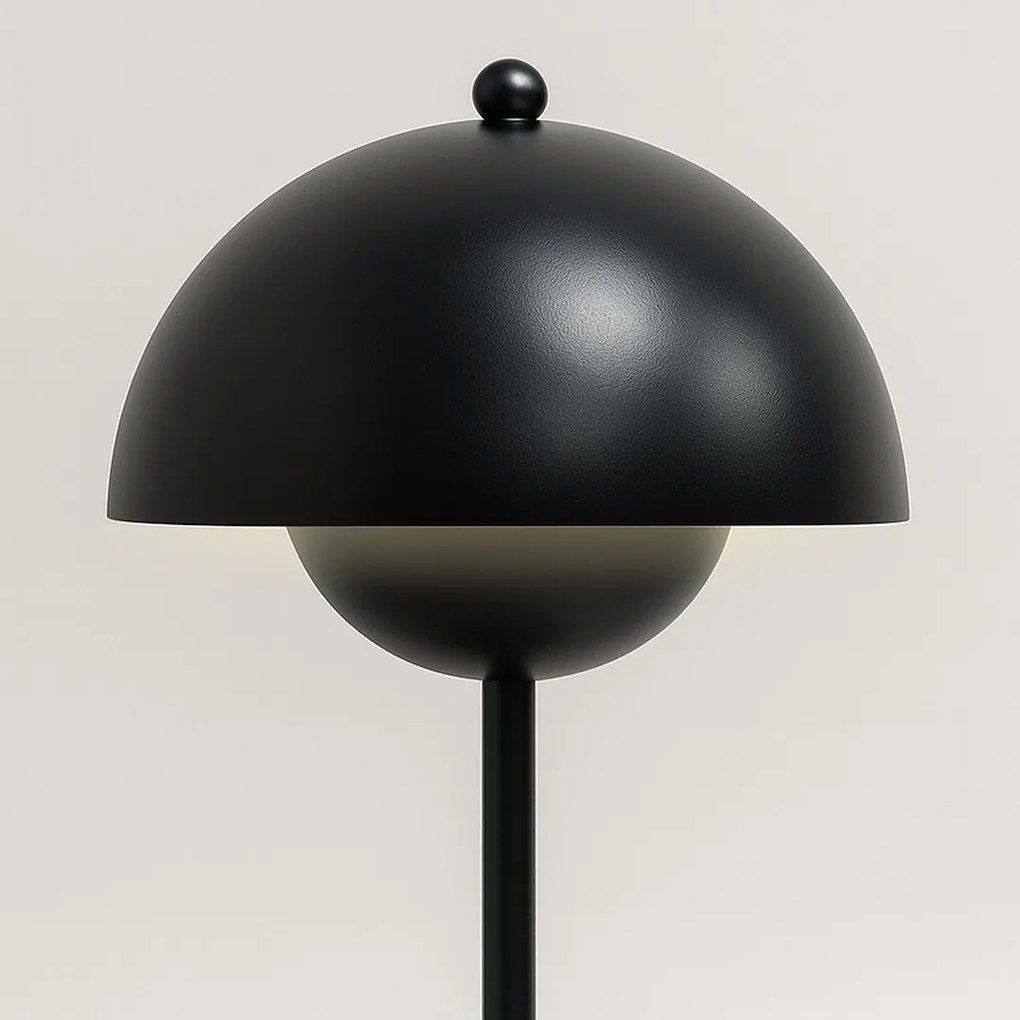 Stolní lampa Costa, 1x černé stínítko, b