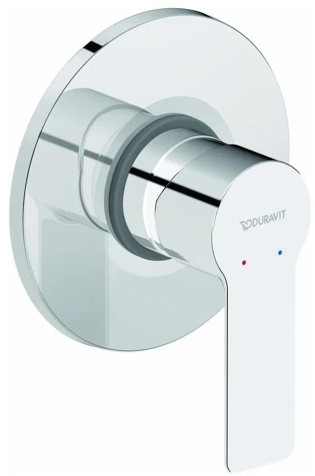 Duravit DC4210007010 - Sprchová baterie pro pod. instalaci D-CODE lesklý chrom
