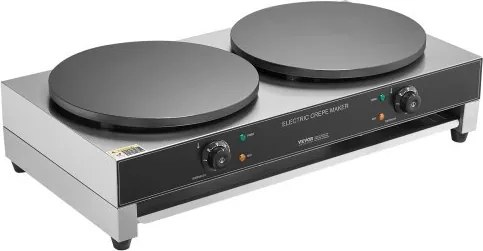 40,6 cm elektrický krepovač Komerční krepovačka 6000 W s dvojitou hlavou