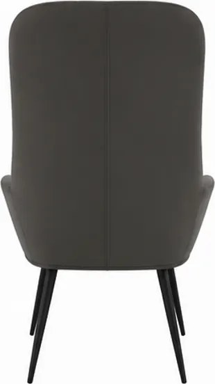 relaxační křeslo, odpočinkové, dřevo/kov/samet, 96x69x78 cm, nohy černé/tmavě šedá, Dekorino KR20260064