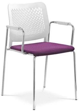 LD seating Plastová židle TIME 171-N4, BR GALERIE - Čalounění LD seating LÁTKY 1 / DINO, ERA, ONE 2021 Barva plastu LD plast - černá