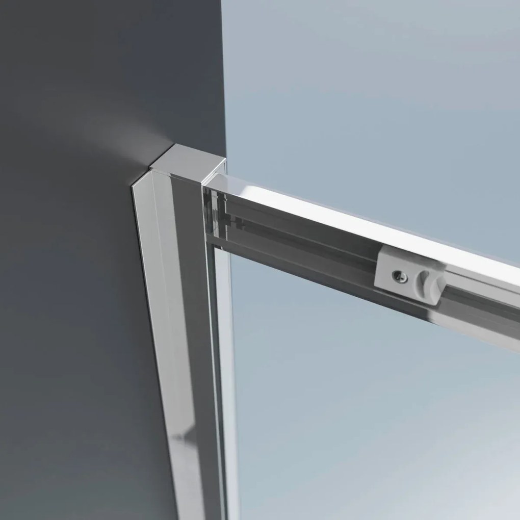 POINT LOR 120x80 Clear Obdélníkový sprchový kout s akrylátovou vaničkou