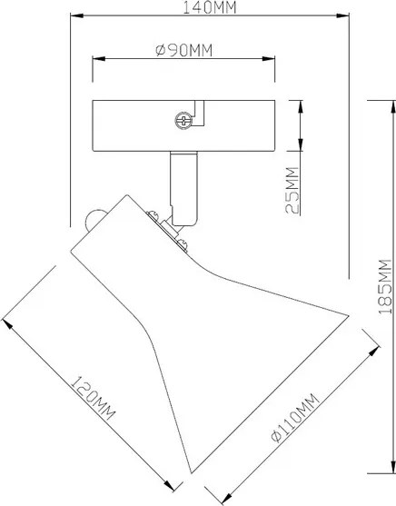 Stropní lampa Nina 80161002