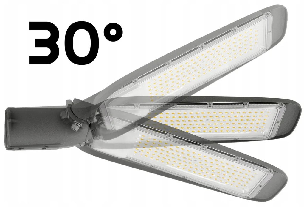 ECOLIGHT LED pouliční lampa 200W 26000lm IP65 studená bílá 6500K - Eco Light