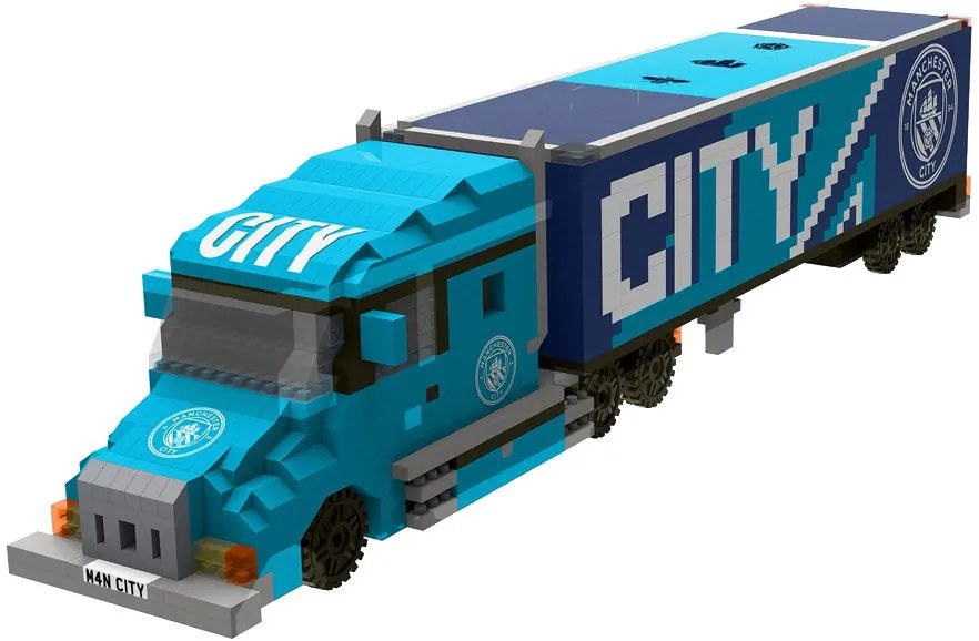 Brxlz stavebnice manchester city truck