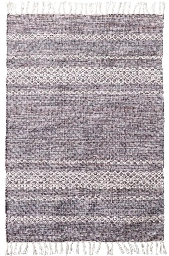 House Doctor Venkovní koberec Ciero Light Grey 130 × 85 cm, šedá barva, textil