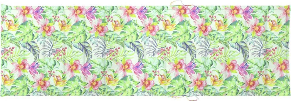vidaXL Poduška na lehátko 200 x 60 x 3 cm oxfordská látka [314217] Barva: Modrá