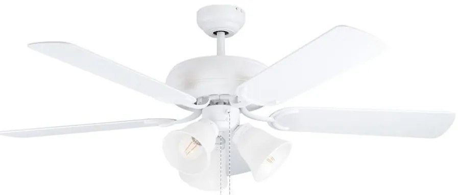 Eglo 35076 - Stropní ventilátor LAS PALMAS 3xE27/40W/230V bílá 35076