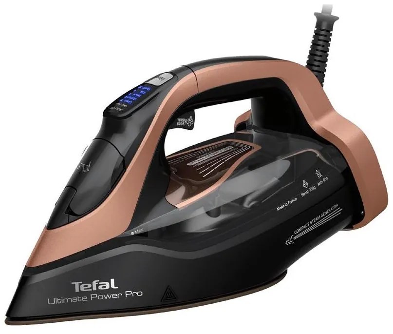 Tefal - Napařovací žehlička ULTIMATE POWER 3200W/230V měděná/černá FV9E50E0
