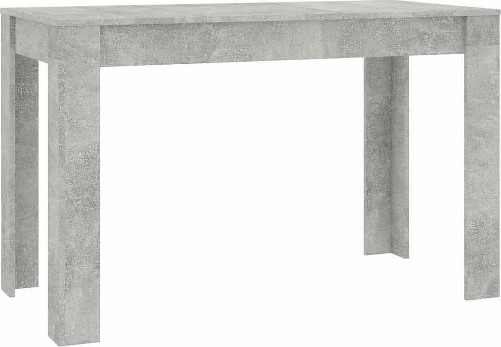 vidaXL Jídelní stůl 120 x 60 x 76 cm kompozitní dřevo [800432] Barva: Bílá