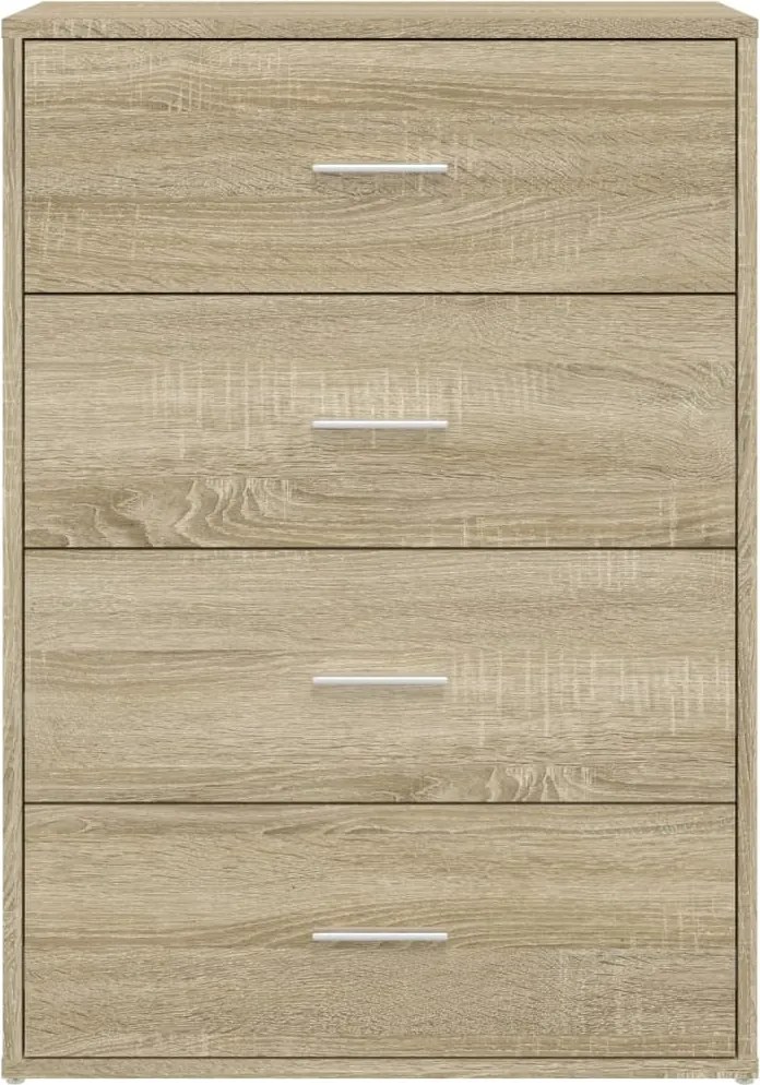 Příborníky 2 ks dub sonoma 60 x 31 x 84 cm kompozitní dřevo 3276583