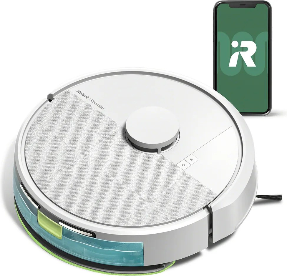 iRobot Roomba 105 Combo - white - Robotický vysavač s mopem